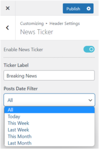 How to Configure News Ticker settings for your site? – Azure Docs